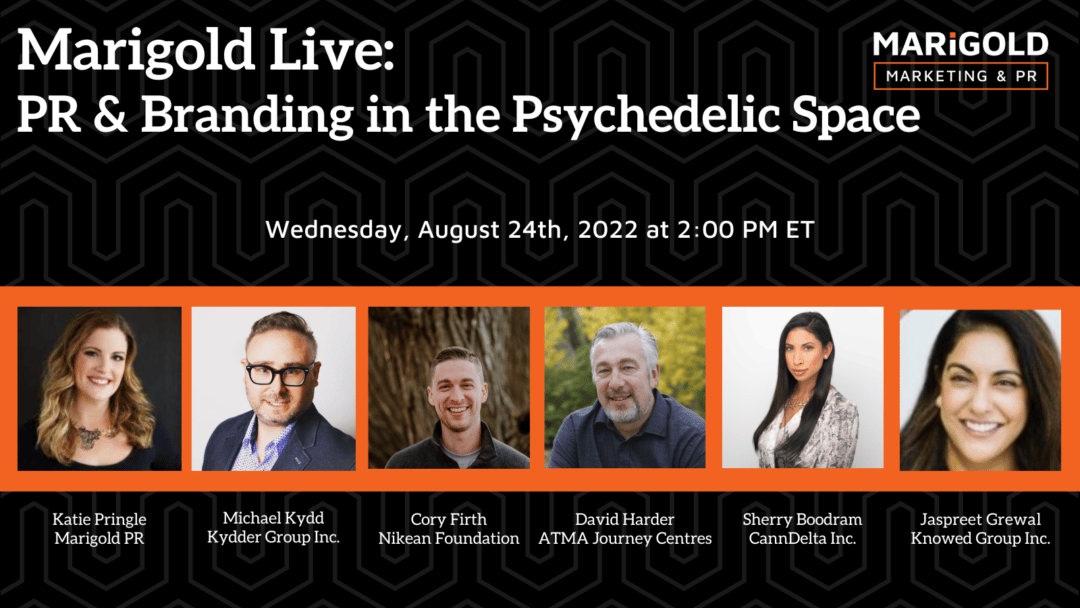 PR for Psychedelics: Industry Insights with Marigold PR | MARiGOLDPR